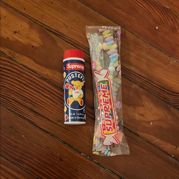 Supreme | Other | Supreme Red Bubble Set With Pastel Candy | Poshmark